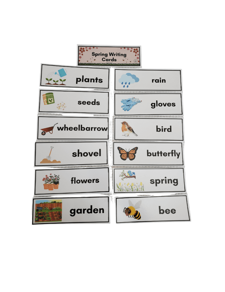 Spring Writing Cards - The Educator House